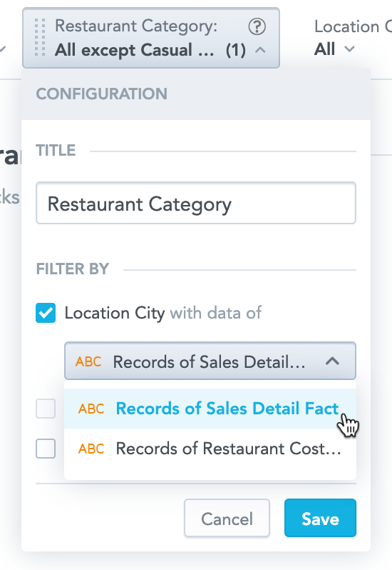 Filters in KPI Dashboards | GoodData Classic
